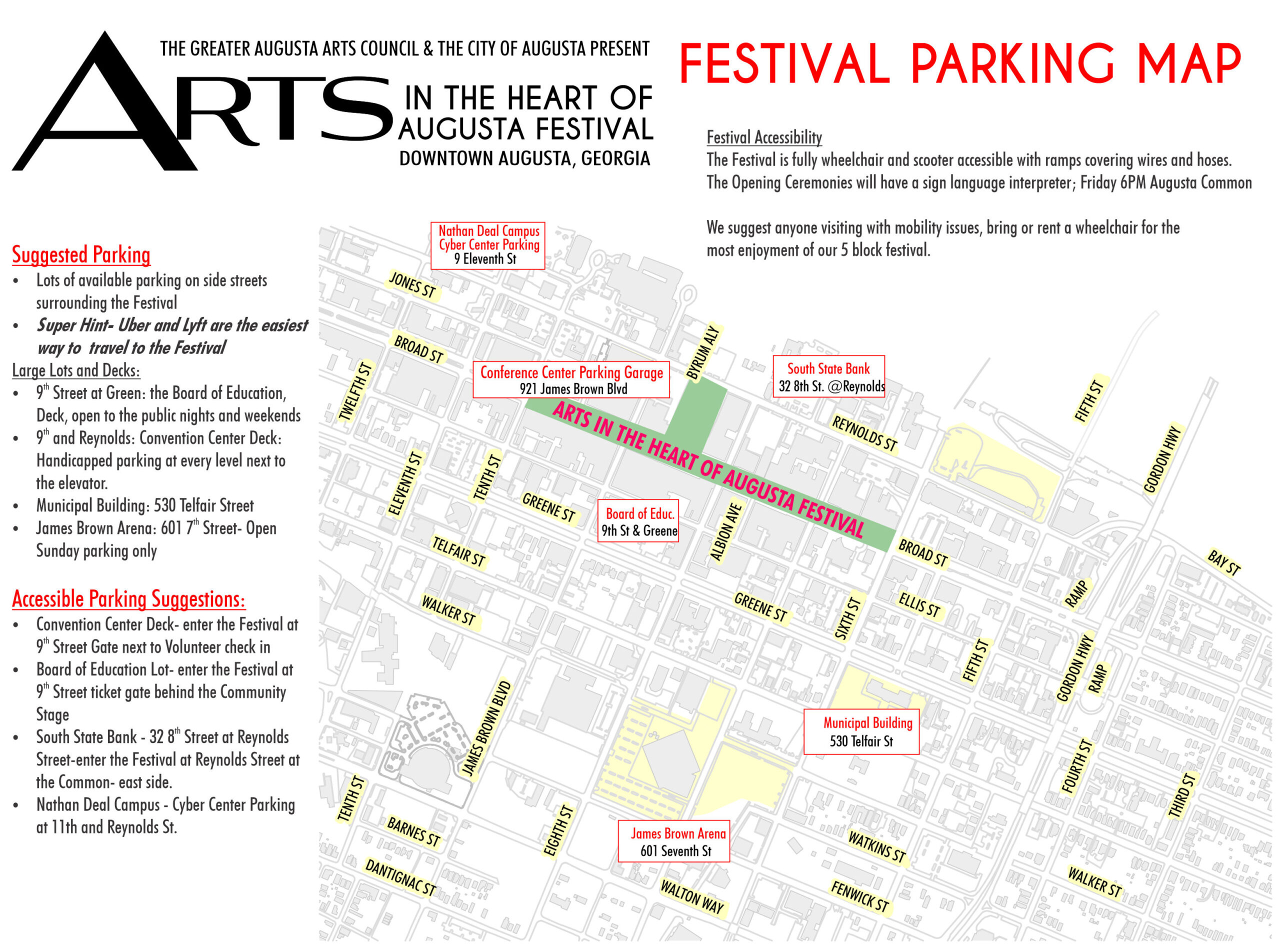 Parking Arts In The Heart